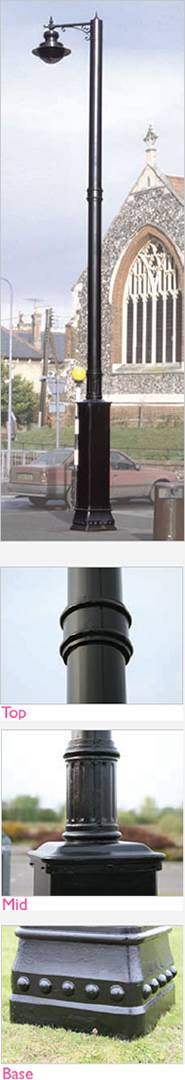 Ornate Lamp Based Poles | Altron | The Pinnacle Of Camera Mounting