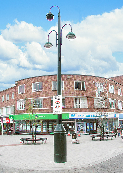 Tubular Fixed CCTV Poles | Altron | The Pinnacle Of Camera Mounting