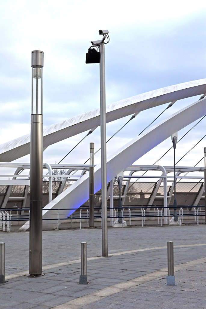 Tubular Fixed CCTV Poles | Altron | The Pinnacle Of Camera Mounting