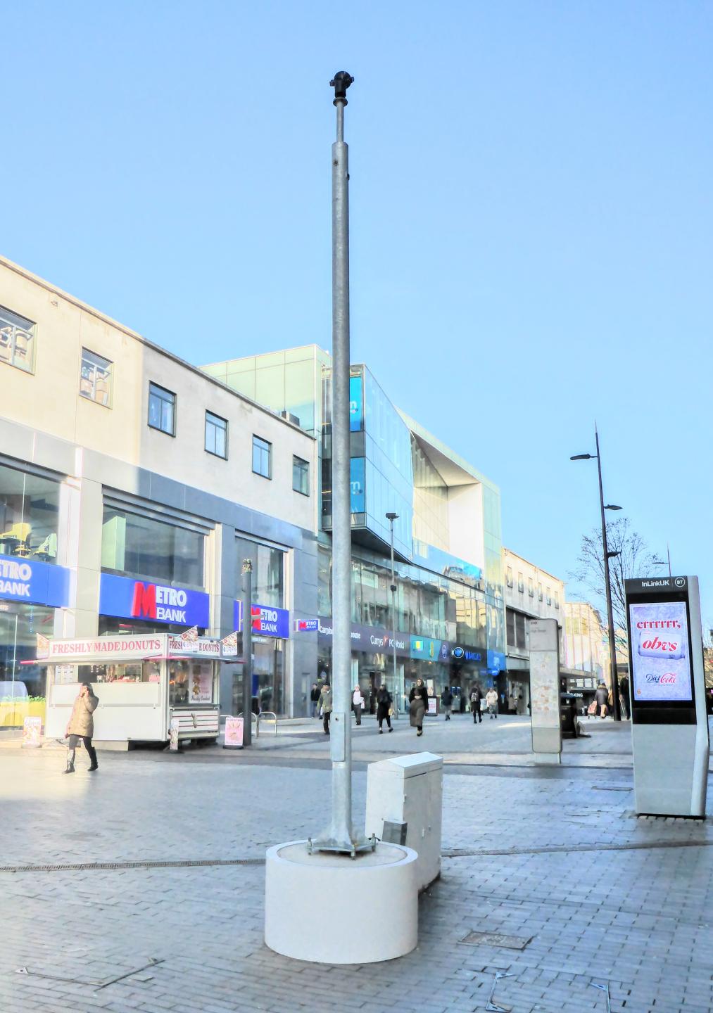 Tubular Fixed CCTV Poles | Altron | The Pinnacle Of Camera Mounting