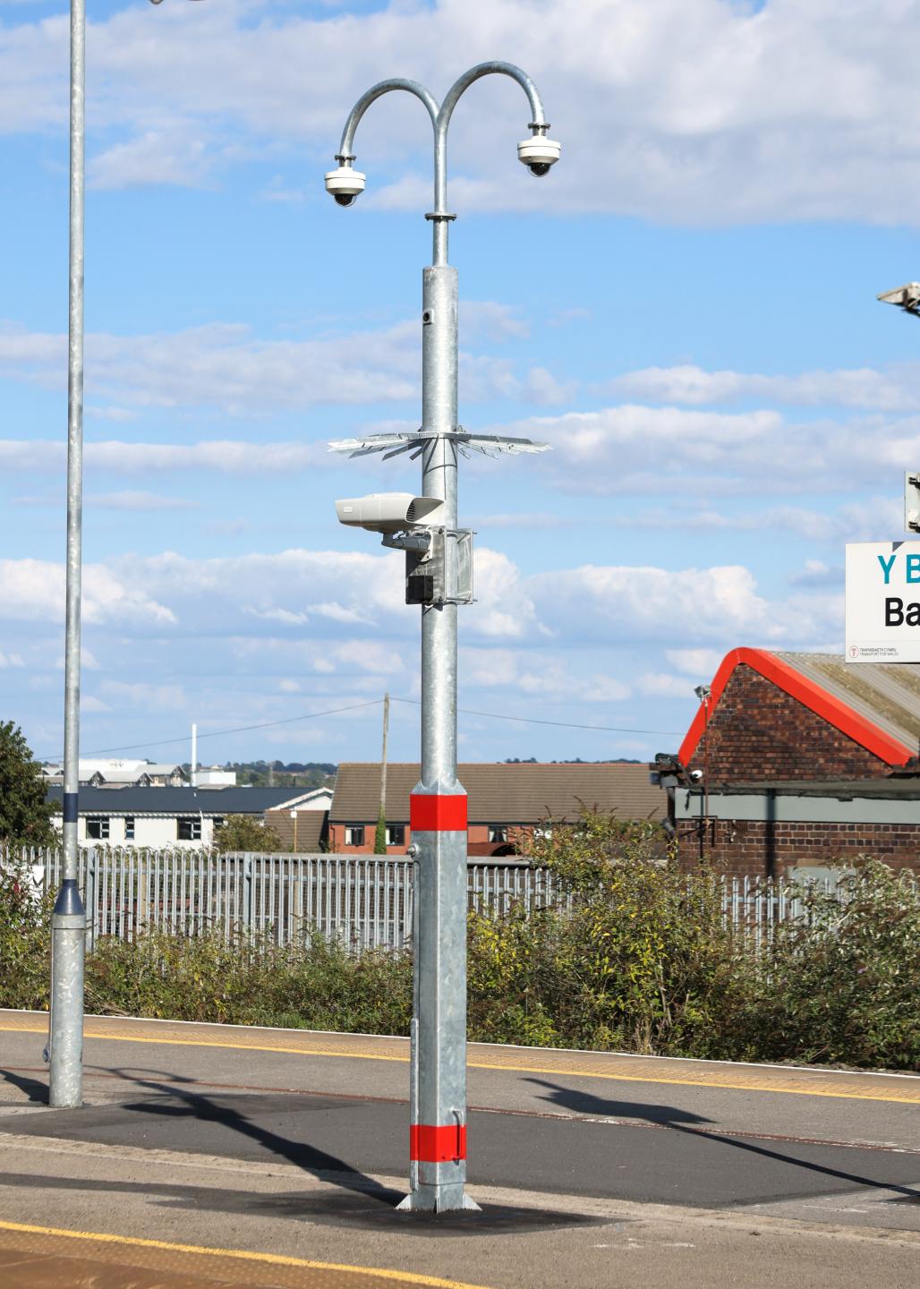 Tubular Tilt Down CCTV Poles | Altron | CCTV Camera Mounting