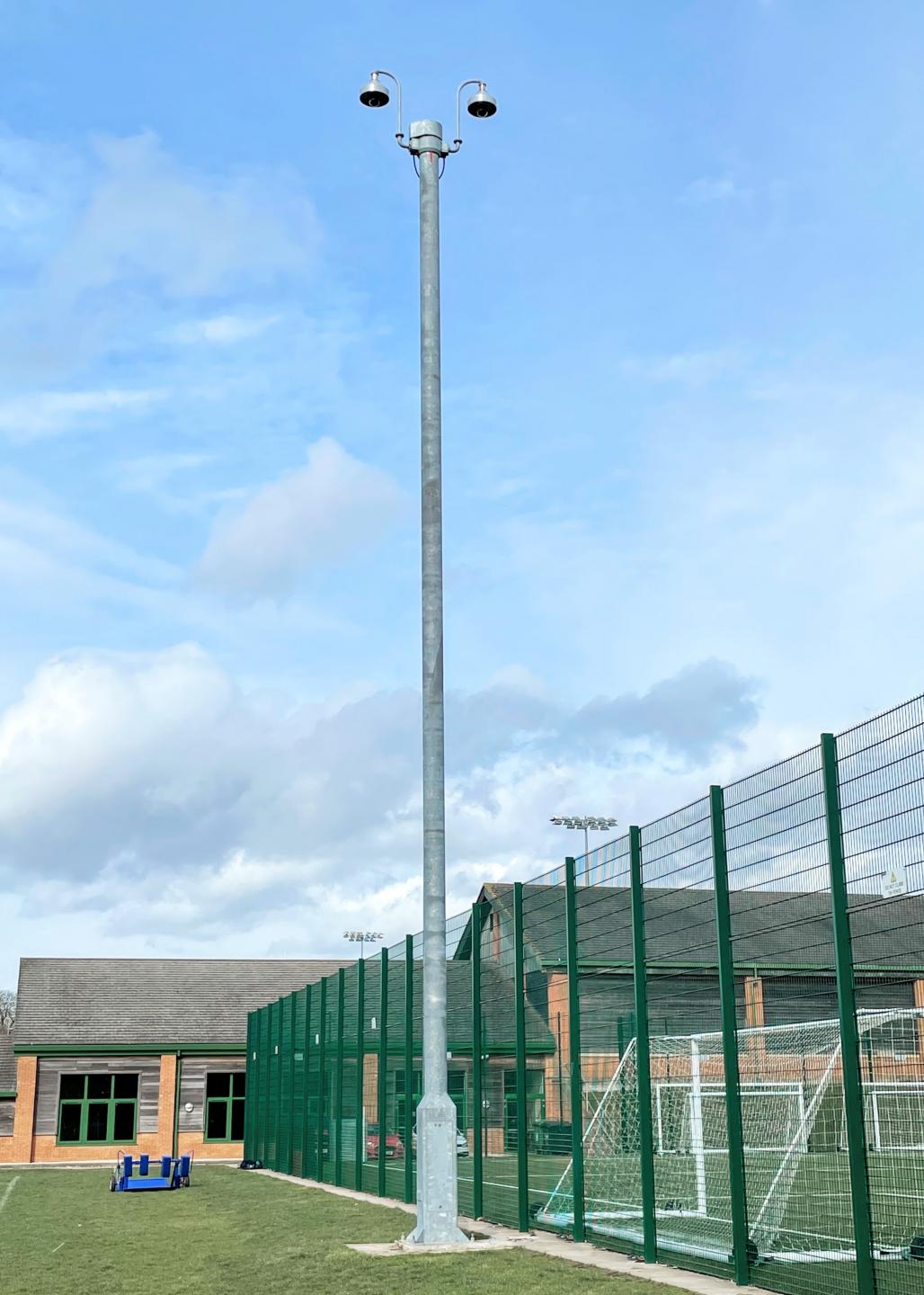 Cabinet Based Trolley Head Poles | Altron | CCTV Camera Mounting