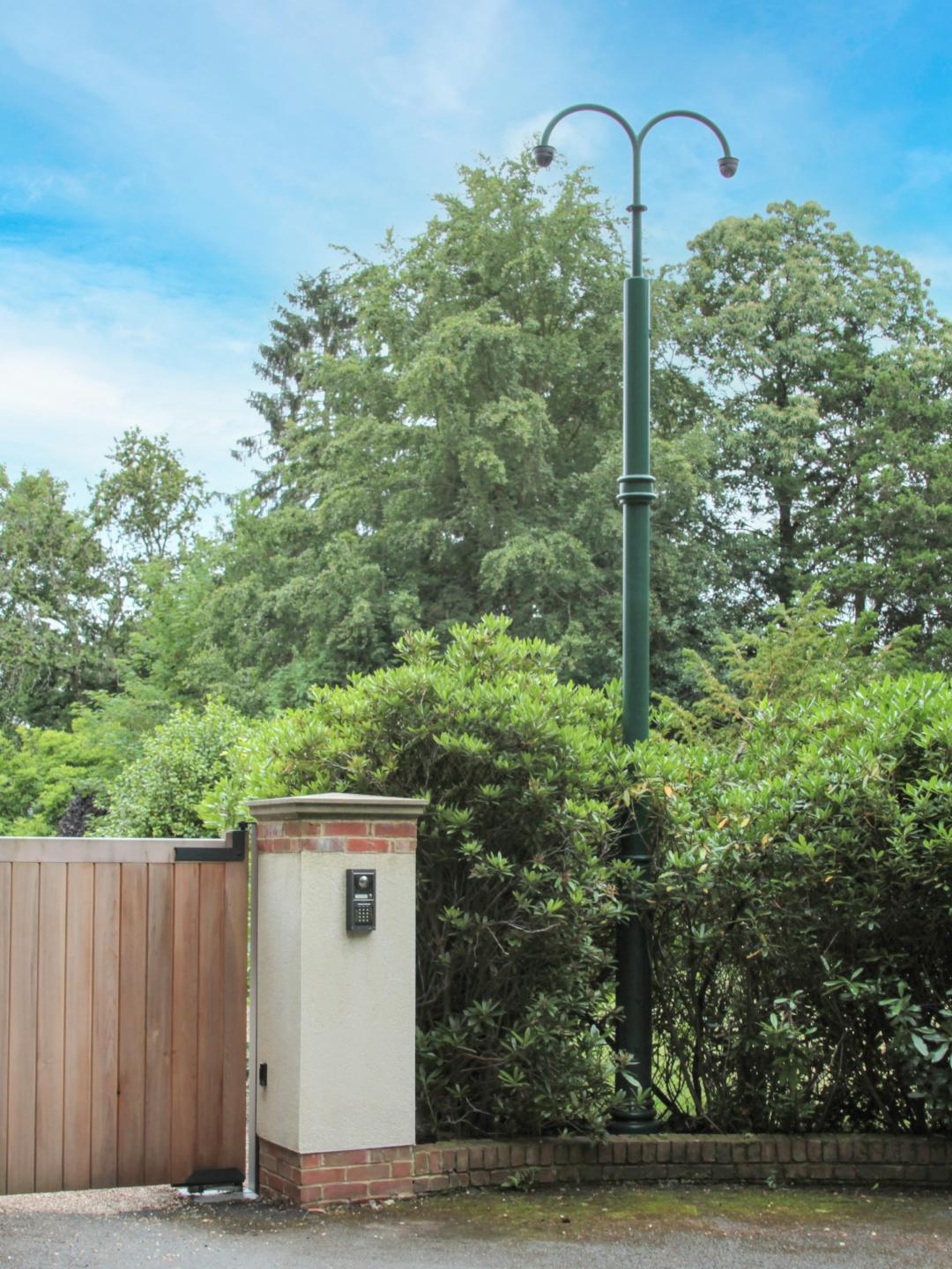 Ornate Lamp Based Poles | Altron | The Pinnacle Of Camera Mounting