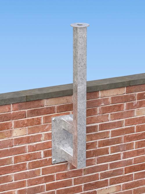 Square Section CCTV Columns | Altron | CCTV Camera Mounting