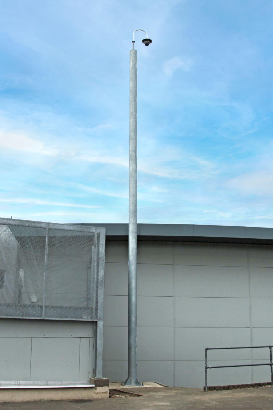 Tubular Fixed CCTV Poles | Altron | The Pinnacle Of Camera Mounting