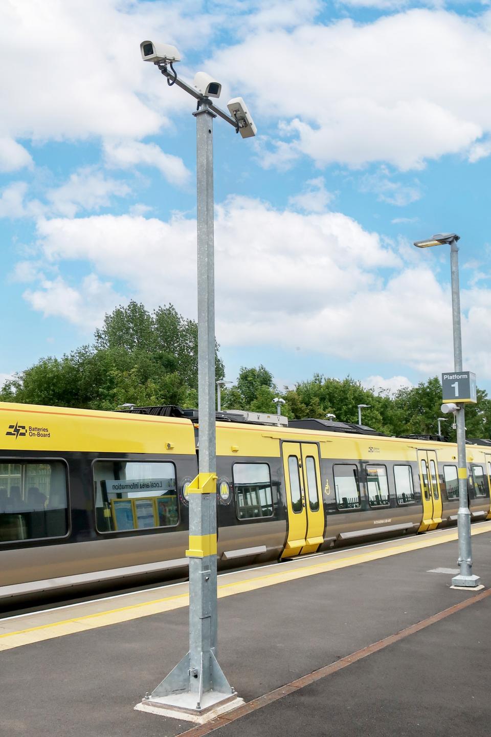 Square Section CCTV Columns | Altron | CCTV Camera Mounting